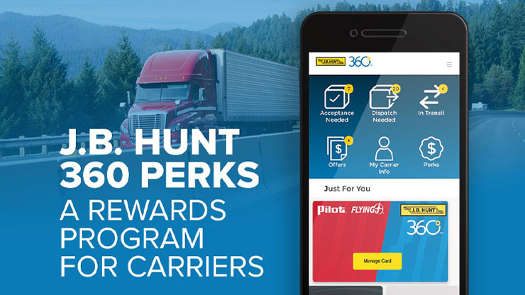 JBH Teams Up with Industry Leaders to Reward Carriers